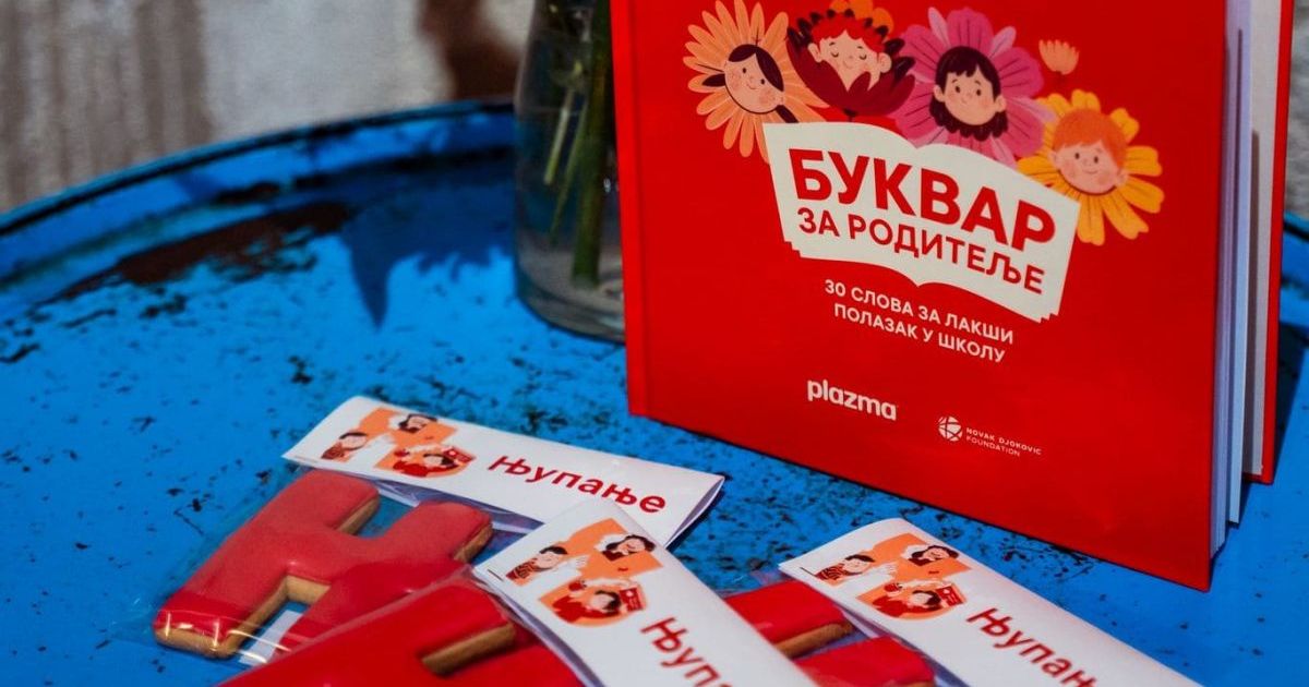 Plazma i Novak Đoković Fondacija predstavili "Bukvar za roditelje ...