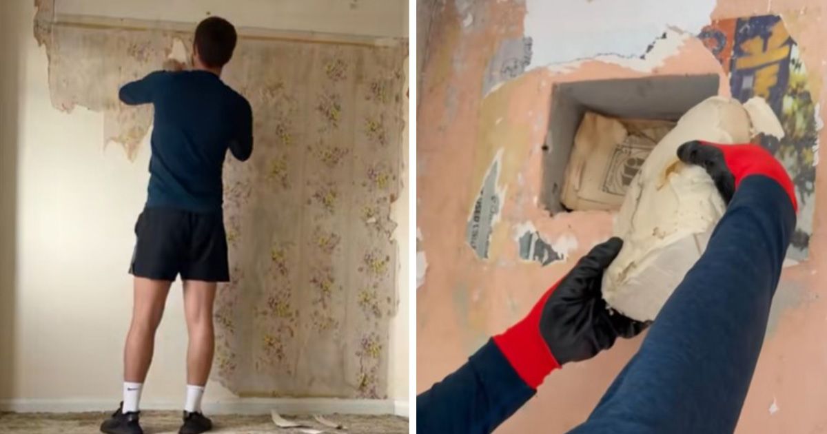 Skidali stare tapete, a onda se u zidu pojavila rupa: Ono što su ...