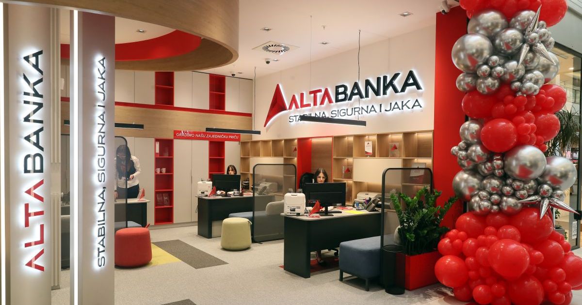 Nova ekspozitura ALTA banke u TC Delta City – mesto gde se bankarstvo ...