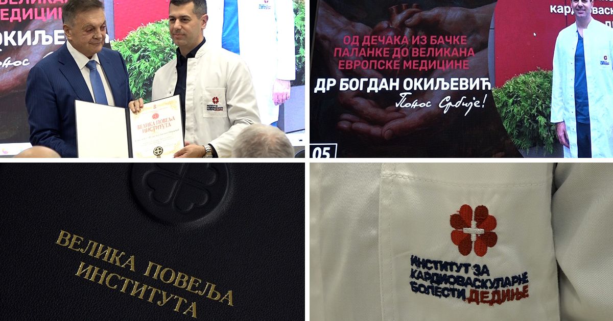 Dr Bogdan Okiljević sa Instituta za kardiovaskularne bolesti "Dedinje" postigao najbolji ...