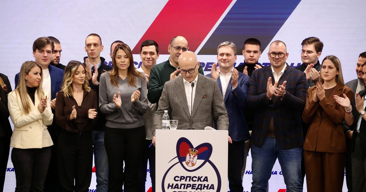 SNS leader Vucevic: Our electoral list achieved convincing and clear ...