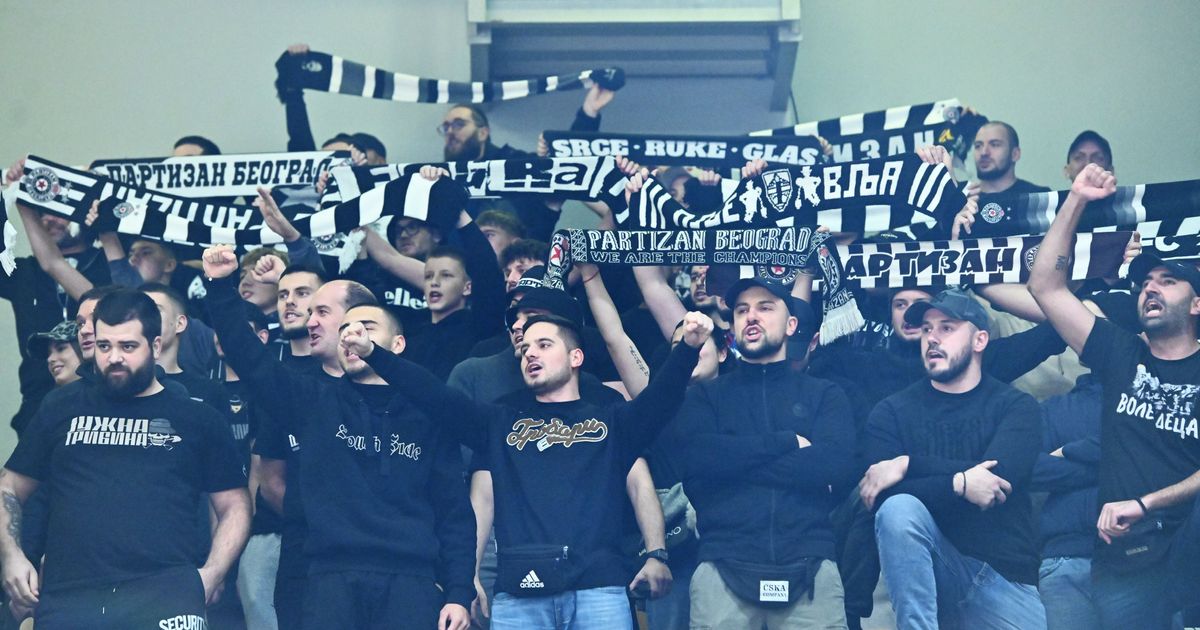Partizan ima "domaći teren" u Ljubljani: Grobari okupirali halu, ali ...