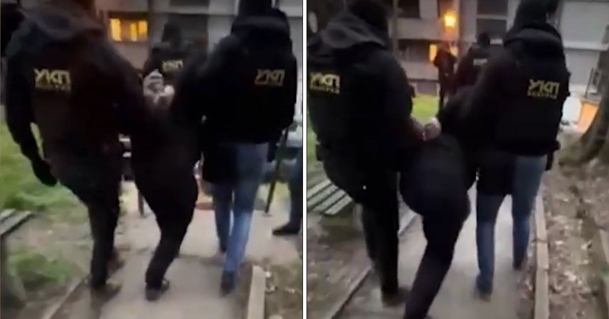 MUP objavio novi snimak hapšenja krvnika koji je izbo baku na Novom ...