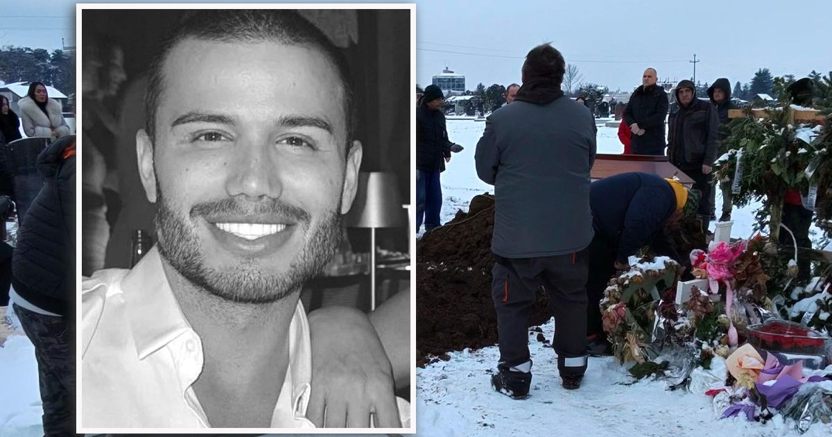 Estradni frizer Matija Radulović sahranjen u Ćupriji u prisustvu 20-ak ...