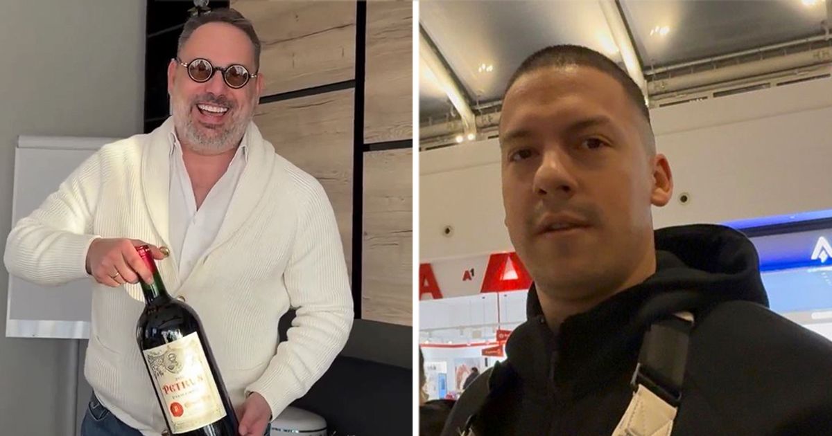 Branko Babić se snimao za stolom punim para, pa uz šampanjac ismejao ...