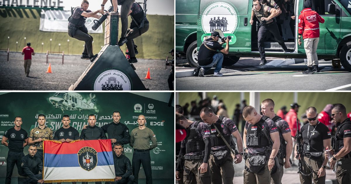 Žandarmerija i SAJ zablistali na UAE SWAT Challenge 2026 - Vesti ...