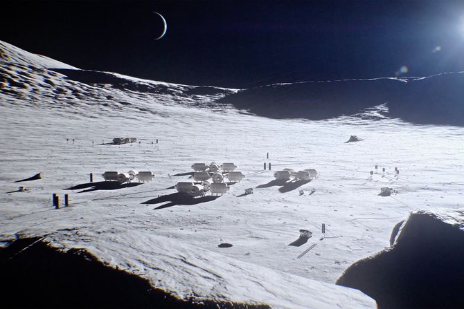 Mesec dobija "lunarni grad", vredan 20 milijardi dolara: Istorijski ...