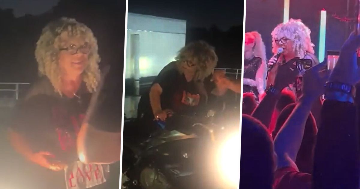 Hit! Zorica Marković se dovezla motorom na poselo! U kožnim pantalonama ...