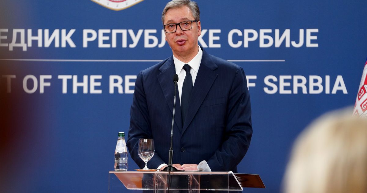 Vucic is meeting with NATO Supreme Allied Commander Europe Grynkewich ...