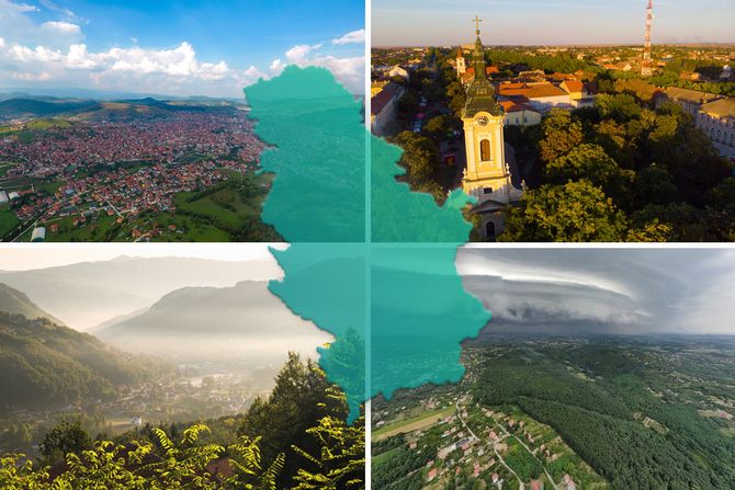 Ovo su nadmorske visine gradova u Srbiji: Beograd je tek 16. na listi ...