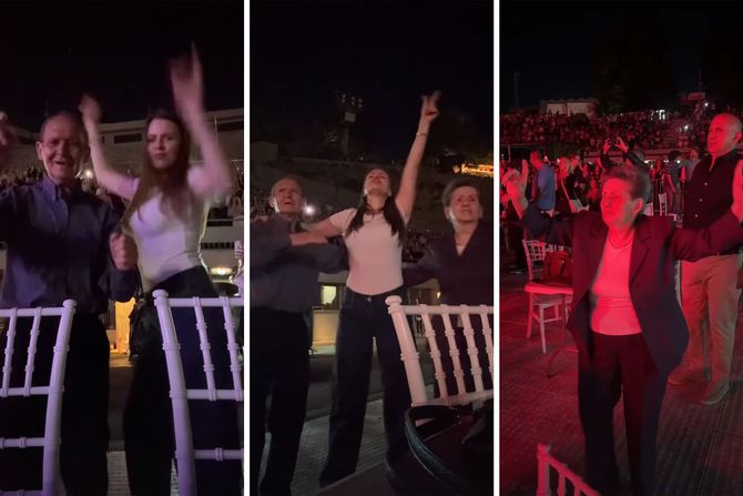 Svi pogledi uprti u njih: Milica dovela baku i dedu na Ćanin koncert, a ...